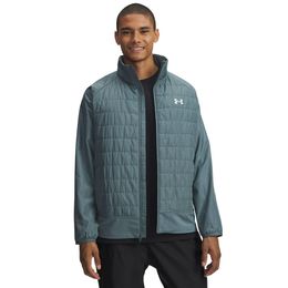 Under Armour Laufjacke in Graublau - 47% | Gr&ouml;&szlig;e XXL | Herrenjacken