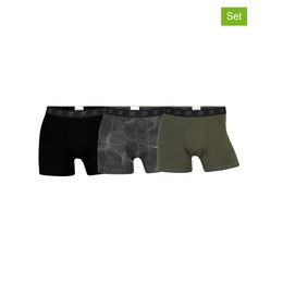 CR7 3er-Set: Boxershorts in Schwarz/ Khaki - 57% | Gr&ouml;&szlig;e L | Herren-waesche