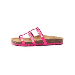 billowy Leder-Pantoletten in Pink - 54% | Gr&ouml;&szlig;e 38 | Damen-pantoletten