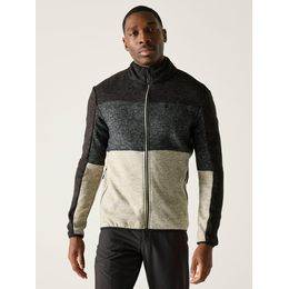 Regatta Fleecejacke "Elram" in Schwarz - 68% | Gr&ouml;&szlig;e L | Herren-pullover-sport