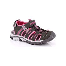 Kimberfeel Trekkinghalbsandalen "Algarve" in Anthrazit/ Rosa - 60% | Gr&ouml;&szlig;e 35 | Kinder-outdoor-sport-schuhe