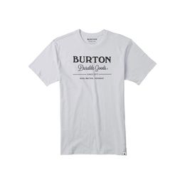 Burton Shirt "Durable Goods" in Wei&szlig; - 90% | Gr&ouml;&szlig;e XXS | Herren-plussize