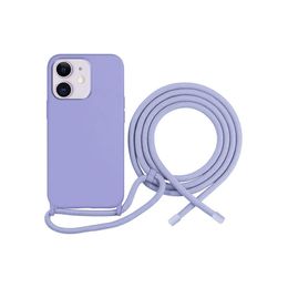 SmartCase Case mit Kordel f&uuml;r iPhone 11 in Lila - 77% | Damen-handytaschen