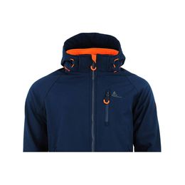 Peak Mountain Softshelljacke in Dunkelblau - 65% | Gr&ouml;&szlig;e XL | Herren-outdoorjacken