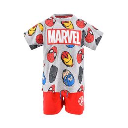 Avengers 2tlg. Outfit "Avengers" in Grau/ Bunt/ Rot - 62% | Gr&ouml;&szlig;e 128 | Kinder-oberteile