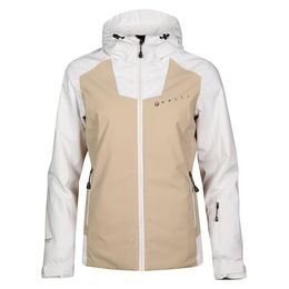 HALTI Ski-/ Snowboardjacke "Wedeln DX" in Wei&szlig;/ Beige - 53% | Gr&ouml;&szlig;e 38 | Damen-outdoorjacken