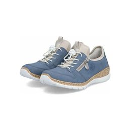 Rieker Sneakers in Blau - 38% | Gr&ouml;&szlig;e 42 | Damen-sneakers