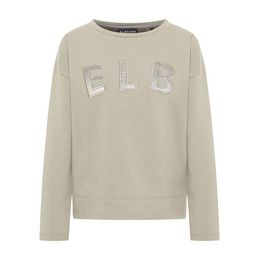 ELBSAND Sweatshirt "Aleah" in Oliv - 55% | Gr&ouml;&szlig;e M | Damen-sweatshirts-jacken