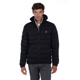 The Time of Bocha Steppjacke in Schwarz - 70% | Gr&ouml;&szlig;e XXL | Herrenjacken