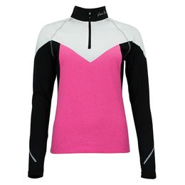Peak Mountain Funktionsshirt "Antor" in Pink/ Schwarz - 64% | Gr&ouml;&szlig;e S | Damen-outdoor-tops-shirts