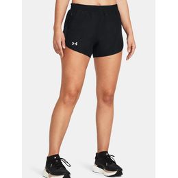 Under Armour Laufshorts "Fly By" in Schwarz - 39% | Gr&ouml;&szlig;e S | Damen-sporthosen