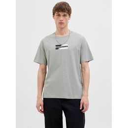 Jack & Jones Jack & Jones Shirt "Jjcorp" in Grau - 46% | Gr&ouml;&szlig;e XXL | Herren-plussize