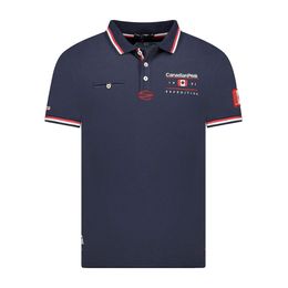 Canadian Peak Poloshirt "Konbustybleak" in Dunkelblau - 69% | Gr&ouml;&szlig;e XXL | Herren-plussize