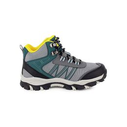 Kimberfeel Trekkingboots "Leon" in Grau/ Petrol - 45% | Gr&ouml;&szlig;e 33 | Kinder-outdoor-sport-schuhe