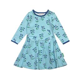 Toby tiger Kleid in Hellblau/ Lila - 44% | Gr&ouml;&szlig;e 92 | Kinderkleider