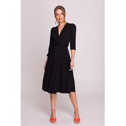 Stylove Kleid in Schwarz - 60% | Gr&ouml;&szlig;e L | Damen-kleider