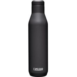 Camelbak Edelstahl-Isolierflasche "CB" in Schwarz - 750 ml - 10% | Damen-outdoor-ausruestung