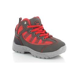 Kimberfeel Wanderboots "Tian" in Grau/ Rot - 67% | Gr&ouml;&szlig;e 32 | Kinder-outdoor-sport-schuhe