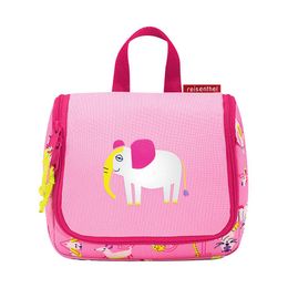 Reisenthel Kulturbeutel in Rosa/ Gelb/ Wei&szlig; - (B)18,5 x (H)16 x (T)7 cm - 40% | Kinder-rucksaecke-taschen