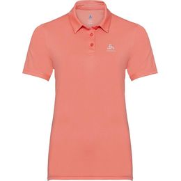 Odlo Trainingsshirt "Cardada" in Lachs - 62% | Gr&ouml;&szlig;e XS | Damen-outdoor-tops-shirts