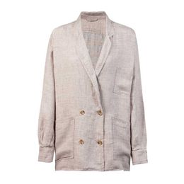 Herrlicher Leinen-Blazer in Sand - 91% | Gr&ouml;&szlig;e XS | Damenjacken