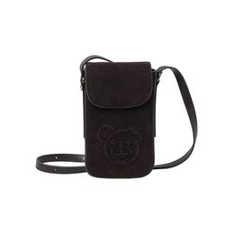 TATUUM Leder-Handytasche "Begi" in Dunkelbraun - (B)11,5 x (H)18 x (T)4 cm - 55% | Damen-handytaschen