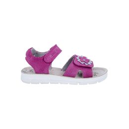Richter Shoes Leder-Sandalen "Sofia" in Fuchsia - 58% | Gr&ouml;&szlig;e 32 | Kindersandalen