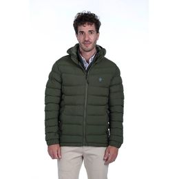 The Time of Bocha Steppjacke in Gr&uuml;n - 70% | Gr&ouml;&szlig;e XXL | Herrenjacken