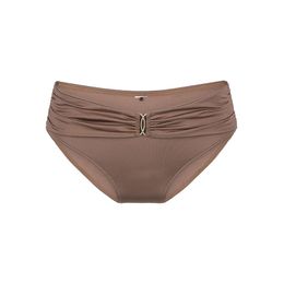 LINGA DORE Bikini-Hose in Hellbraun - 68% | Gr&ouml;&szlig;e 36 | Damen-bademode