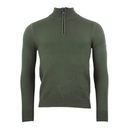 Peak Mountain Pullover "Charlito" in Gr&uuml;n - 65% | Gr&ouml;&szlig;e S | Herren-plussize