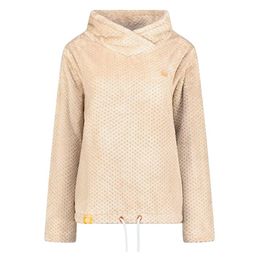 Geographical Norway Fleecepullover "Trinita" in Beige - 69% | Gr&ouml;&szlig;e XL | Damenpullover