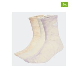 Adidas 3er-Set: Sportsocken in Beige - 20% | Gr&ouml;&szlig;e XL | Herren-sportausruestung