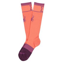 Spyder Ski-/ Snowboardsocken "Pro Liner" in Rot - 15% | Gr&ouml;&szlig;e L | Damen-outdoor-ausruestung