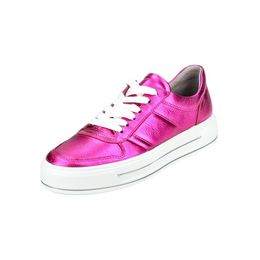 Ara Shoes Leder-Sneakers in Pink - 47% | Gr&ouml;&szlig;e 39 | Damen-sneakers