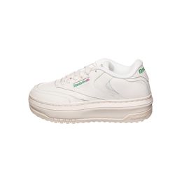 Reebok Leder-Sneakers "Club C Extra" in Wei&szlig; - 54% | Gr&ouml;&szlig;e 36 | Damen-sneakers