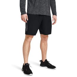 Under Armour Trainingsshorts "Woven" in Schwarz - 39% | Gr&ouml;&szlig;e XS | Herren-outdoorhosen