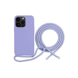 Remoov Case mit Kordel f&uuml;r iPhone 14 Pro Max in Lila - 73% | Damen-handytaschen