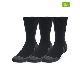Under Armour 3er-Set: Socken "Performance Tech" in Schwarz - 36% | Gr&ouml;&szlig;e L | Damen-outdoor-ausruestung