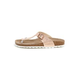 SABOKETS Zehentrenner in Rosa/ Gold - 46% | Gr&ouml;&szlig;e 37 | Damen-sandalen