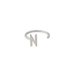 Design Letters Silber-Ring "N" - 30% | Herren-schmuck