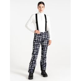 Dare 2b Ski-/ Snowboardhose "Diminish" in Schwarz/ Wei&szlig; - 77% | Gr&ouml;&szlig;e 38 | Damen-sporthosen
