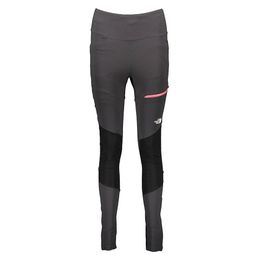 The North Face Wanderleggings in Grau/ Schwarz - 64% | Gr&ouml;&szlig;e 42 | Damen-sporthosen