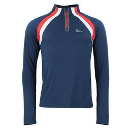 Peak Mountain Funktionsshirt "Cranium" in Dunkelblau - 64% | Gr&ouml;&szlig;e L | Herren-sportshirts