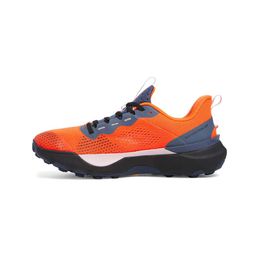 Under Armour Laufschuhe in Orange/ Dunkelblau - 45% | Gr&ouml;&szlig;e 44,5 | Herrenschuhe-outdoorschuhe