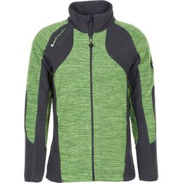 Peak Mountain Fleecejacke "Cecut" in Gr&uuml;n - 64% | Gr&ouml;&szlig;e L | Herren-pullover-sport