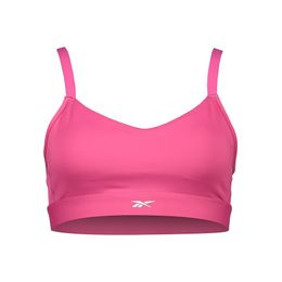 Reebok Sport-BH "Lux Strappy" in Pink - 45% | Gr&ouml;&szlig;e M | Damen-sportunterwaesche