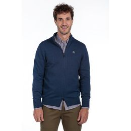 The Time of Bocha Cardigan in Blau - 72% | Gr&ouml;&szlig;e S | Herren-pullover-cardigans
