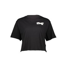 Puma Shirt "Script" in Schwarz - 62% | Gr&ouml;&szlig;e M | Damen-tops