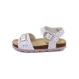 billowy Sandalen in Wei&szlig;/ Bunt - 68% | Gr&ouml;&szlig;e 25 | Kindersandalen
