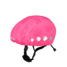Playshoes Helm-Regenschutz in Neonpink - 13% | Gr&ouml;&szlig;e 51-56 cm | Kinder-austruestung-accessoires